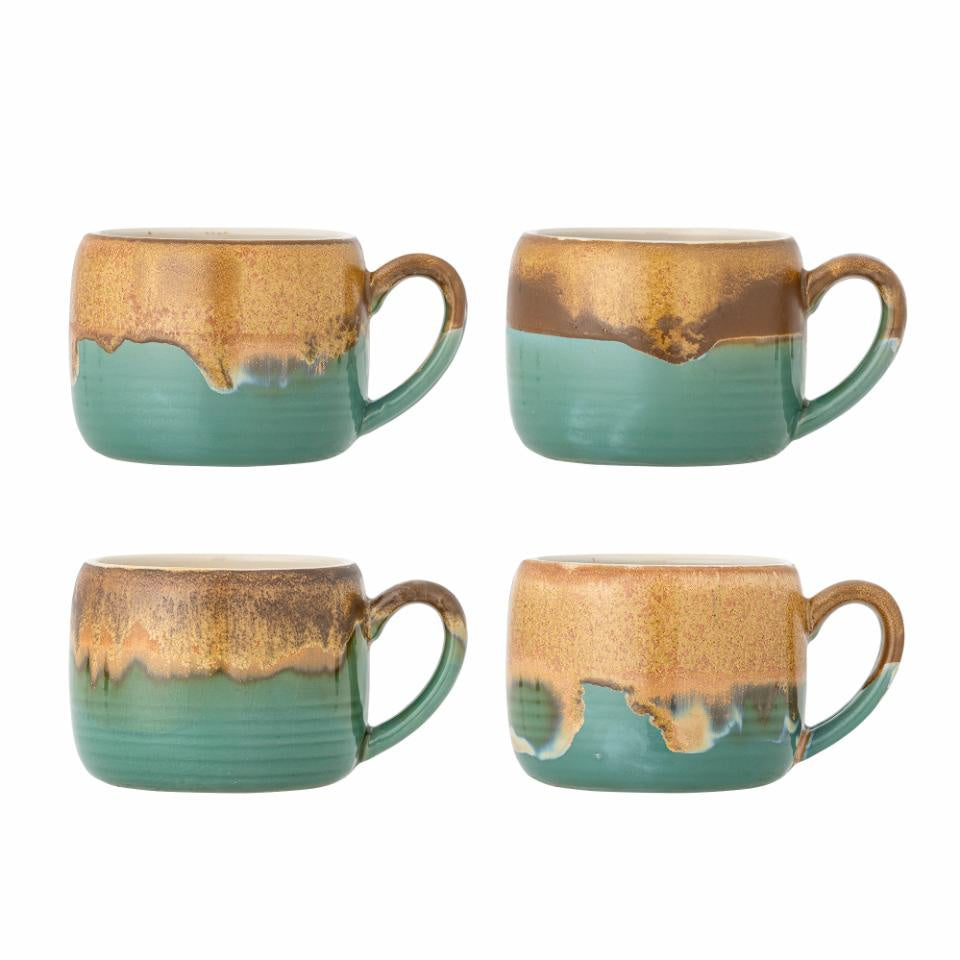 Sheena Green and bronze large mug – My Store